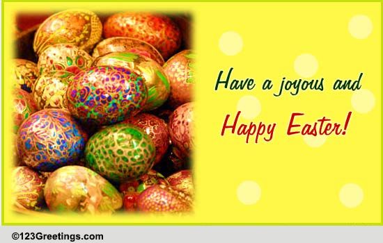 Wishes For A Happy Easter! Free Happy Easter eCards, Greeting Cards ...