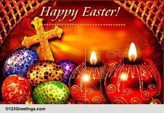 Easter Blessings! Free Happy Easter eCards, Greeting Cards | 123 Greetings