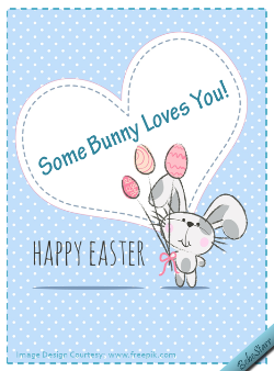 Some Bunny Loves You. Free Love eCards, Greeting Cards | 123 Greetings