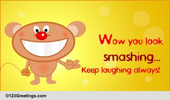 Laughter Tips! Free Laugh Week eCards, Greeting Cards | 123 Greetings