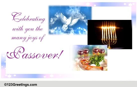 Peace And Joy! Free Happy Passover eCards, Greeting Cards | 123 Greetings