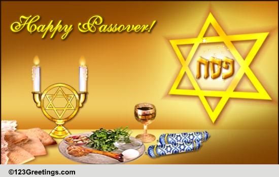 A Happy Passover Wish! Free Happy Passover eCards, Greeting Cards | 123 ...