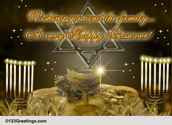 Passover Wishes! Free Happy Passover eCards, Greeting Cards | 123 Greetings