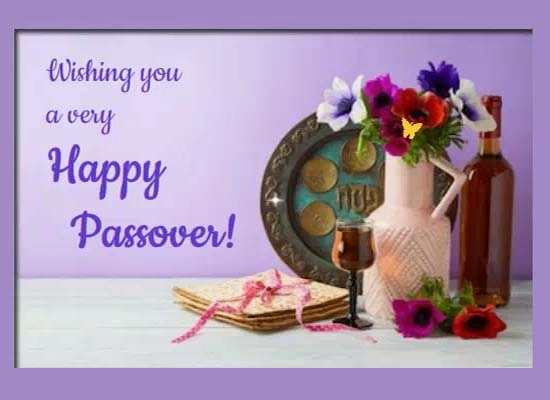 Joy And Prosperity At Passover! Free Happy Passover eCards | 123 Greetings