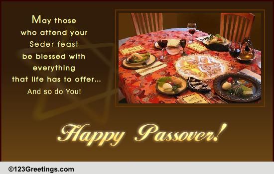 Passover Seder! Free Seder eCards, Greeting Cards | 123 Greetings