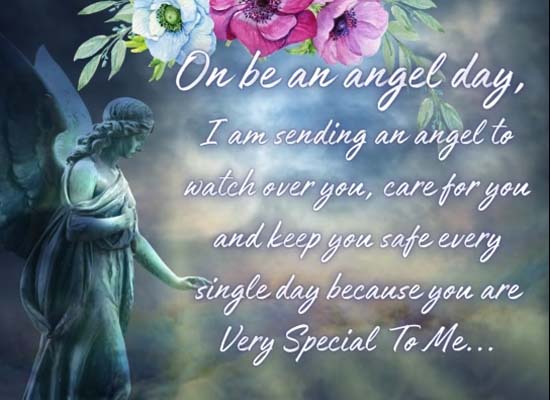 Sending An Angel Your Way! Free Be an Angel Day eCards, Greeting Cards ...
