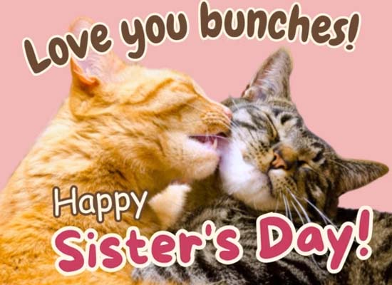 My Partner In Fun... Free Sister's Day eCards, Greeting Cards | 123 ...