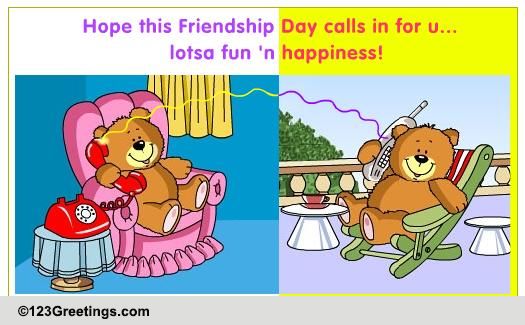 A Friendly Hello... Free Happy Friendship Day eCards, Greeting Cards ...