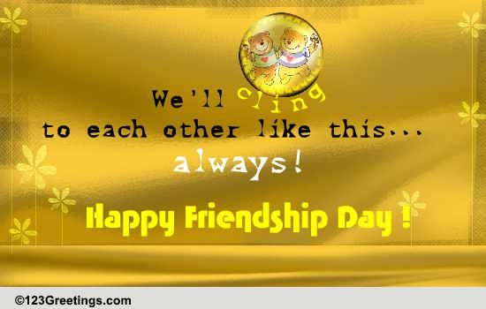 Inseparable Friends... Free Best Friends eCards, Greeting Cards | 123 ...