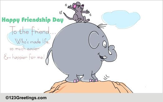 A Unique Friend... Free Best Friends eCards, Greeting Cards | 123 Greetings