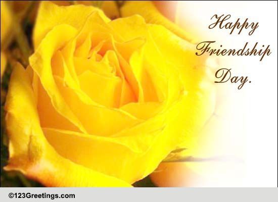 Friendship Day With Best Friend. Free Best Friends eCards | 123 Greetings