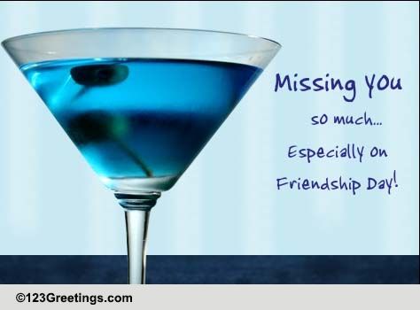 Feeling Blue Without Your Friend... Free Miss You eCards, Greeting ...