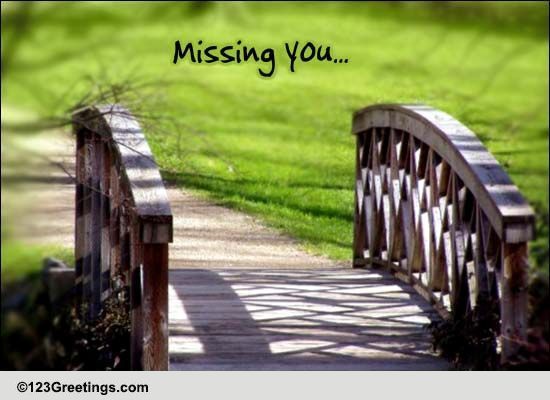 Missing A Friend On Friendship Day... Free Miss You eCards | 123 Greetings