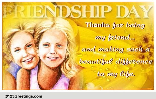 There's No Reason For Loving A Pal... Free Friends Forever eCards | 123 ...