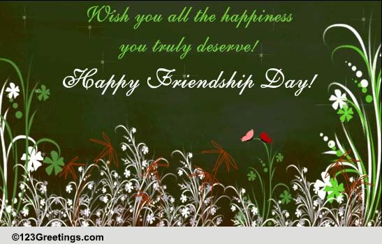 Evergreen Friendship Thoughts. Free Friendship Thoughts eCards | 123 ...