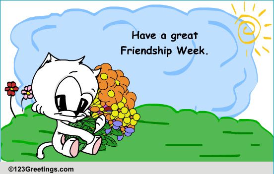 An Incomparable Friend! Free Friendship Week eCards, Greeting Cards ...