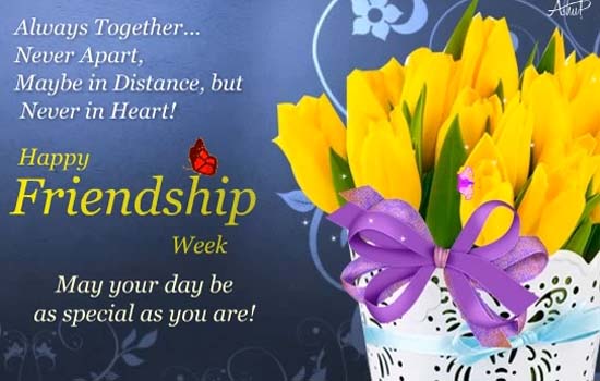 Friendship By Heart! Free Friendship Week eCards, Greeting Cards | 123 ...