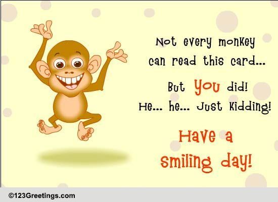 Send A Joke... Free Tell a Joke Day eCards, Greeting Cards | 123 Greetings