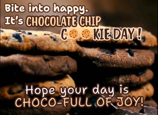 Send Cookie Cheer To Someone Sweet! Free National Chocolate Chip Cookie ...