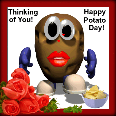 With Love! Free Potato Day eCards, Greeting Cards | 123 Greetings