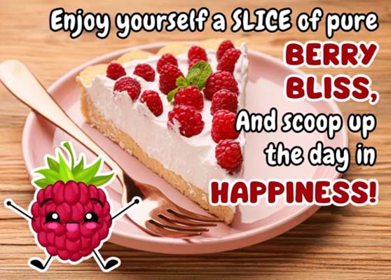 Raspberry Cream Pie Day Wishes. Free National Raspberry Cream Pie Day ...