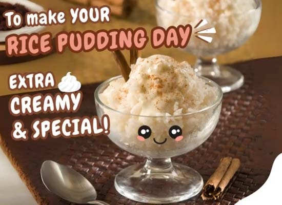 National Rice Pudding Day Cards Free National Rice Pudding Day Wishes