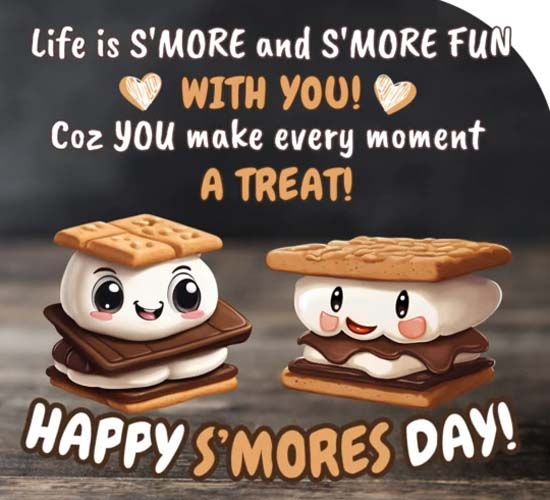 National S'mores Day Cards, Free National S'mores Day Wishes | 123 ...