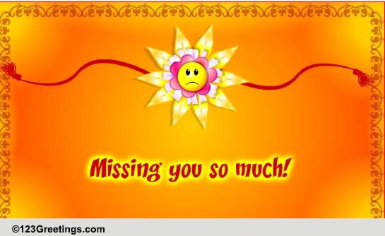 Missing You So Much! Free Miss You eCards, Greeting Cards | 123 Greetings