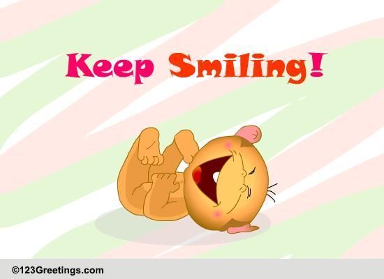 Keep Smiling! Free Smile Month eCards, Greeting Cards | 123 Greetings