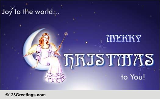 Special Christmas Angel! Free Angel eCards, Greeting Cards | 123 Greetings
