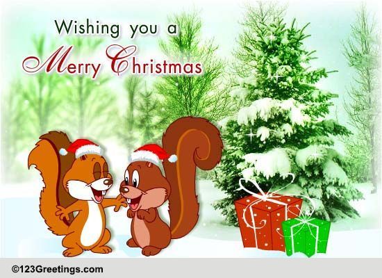 Christmas Wishes For A Friend! Free Friends eCards, Greeting Cards ...