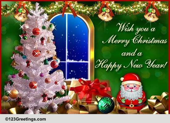 Christmas Greetings! Free Goodies eCards, Greeting Cards | 123 Greetings
