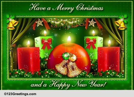 Christmas Greetings! Free Social Greetings eCards, Greeting Cards | 123 ...