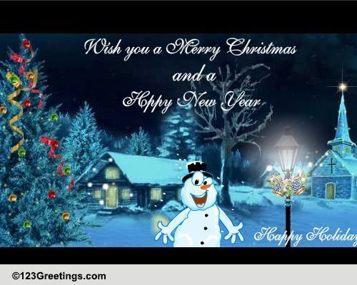 Special Christmas Interactive Wishes! Free Christmas Wishes eCards ...