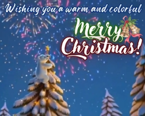 Send An Adorable Christmas Ecard Free Christmas Wishes eCards | 123 ...