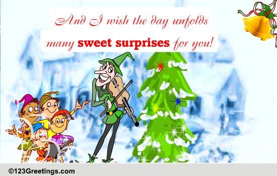 Away In A Manger... Free Christmas Carol Day eCards, Greeting Cards ...