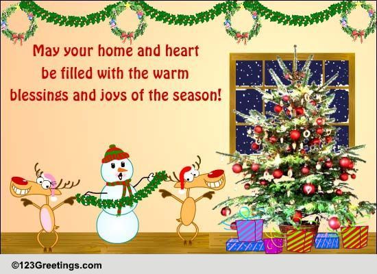 A Merry Christmas... Free Christmas Carol Day eCards, Greeting Cards ...