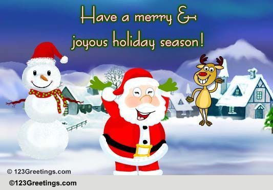 A Joyous Christmas Carol Day! Free Christmas Carol Day eCards | 123 ...