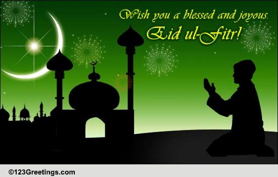 Joyful And Holy Spirit of Eid. Free Spirit of Eid eCards, Greeting ...