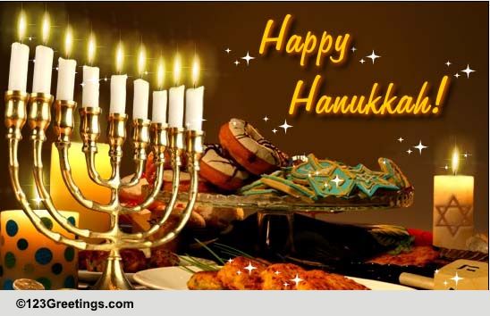 Hanukkah Wish For Friends And Family. Free Friends & Family eCards ...