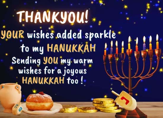 Thank You For Sparkling Wishes! Free Thank You eCards, Greeting Cards ...