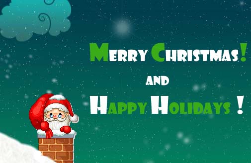 Joy And Happiness Snow On You! Free Happy Holidays eCards | 123 Greetings