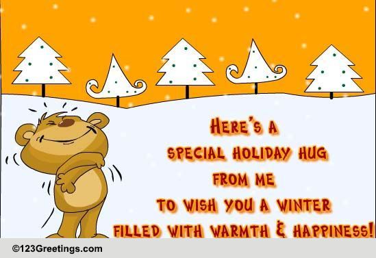 Special Holiday Hug... Free International Hug Day eCards, Greeting ...