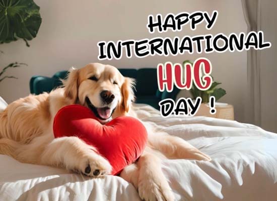 A Sweet Heart Filled With Big Huggys. Free International Hug Day eCards ...