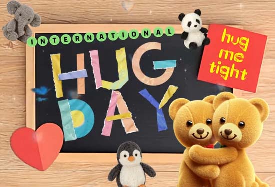 Hug Me Tight Card For You. Free International Hug Day eCards | 123 ...