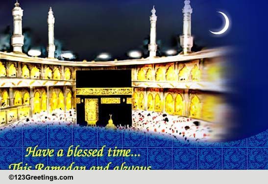 Allah's Choicest Blessings. Free Religious Blessings eCards | 123 Greetings