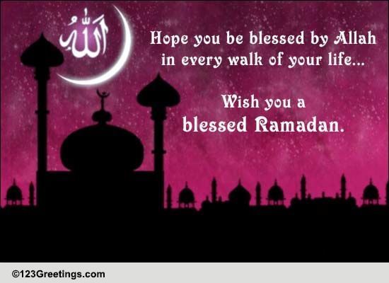 Blissful Ramadan Quotes. Free Holy Quotes eCards, Greeting Cards | 123 ...