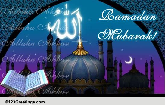 Spirit Of Ramadan Keeps Glowing... Free Spirit of Ramadan eCards | 123 ...