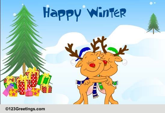 Say Happy Winter To Your Friend. Free Friends & Family eCards | 123 ...