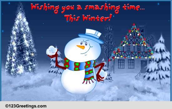 Winter Cool Fun Cards, Free Winter Cool Fun Wishes, Greeting Cards ...